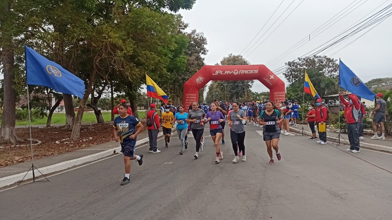 Competencia atlética 5K “Soldado Antiaéreo” se desarrolló en Taura ...