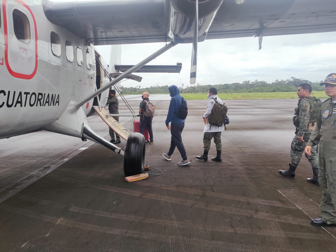 FAE realiza evacuación aeromédica desde el Tena hacia Quito – Fuerza ...